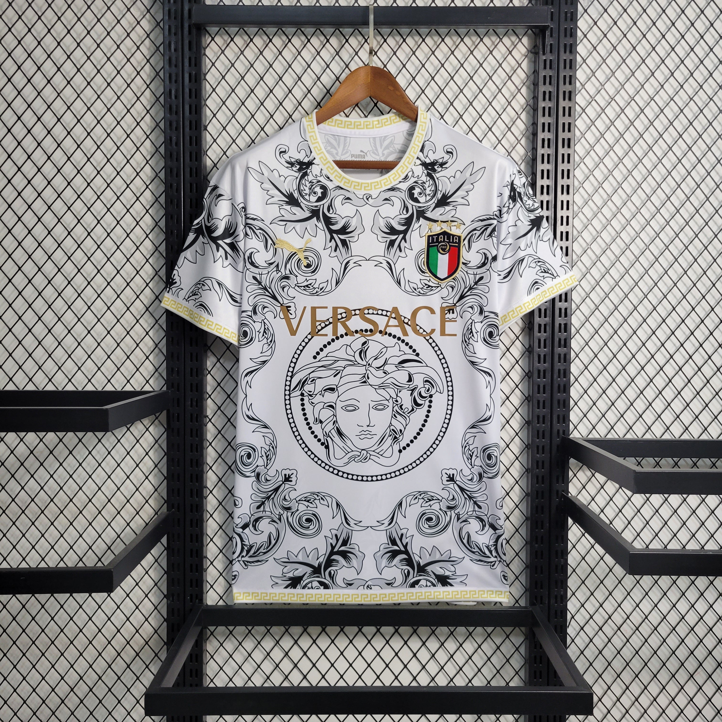 Italy "Versace" Special White Kit – VictoryKits